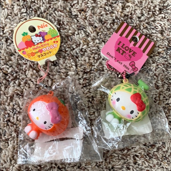 Sanrio | Other | Rare Hello Kitty Sanrio Character Squishies X2 | Poshmark